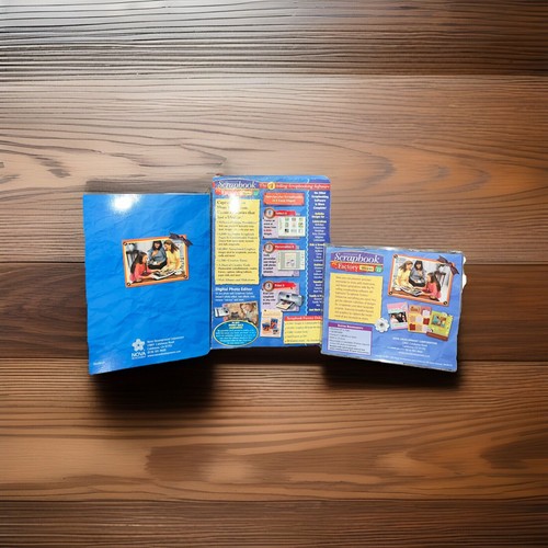 NOVA Art Explosion Scrapbook Factory Deluxe 4.0 - Windows ( CD and User ...