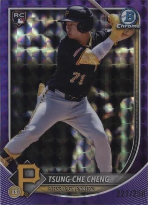 2025 Bowman Chrome - Tsung-Che Cheng, Tsung-Che Cheng #86 Purple ...