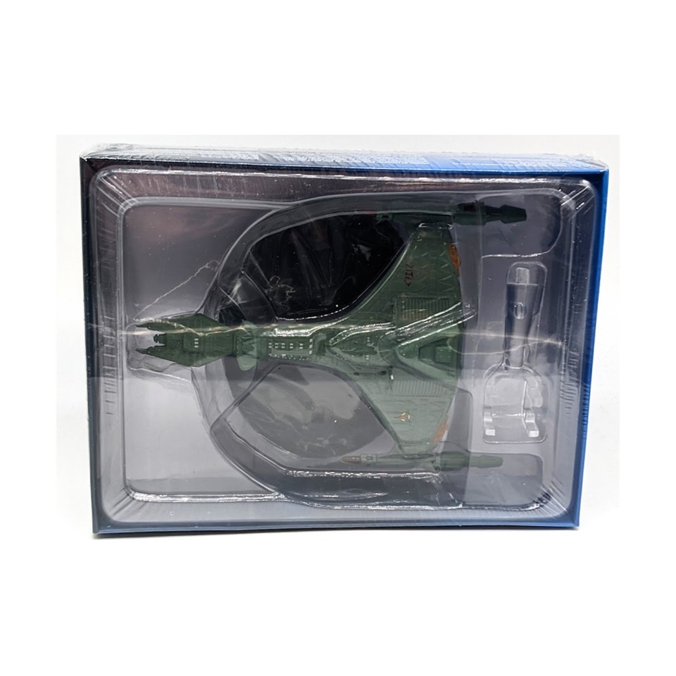 Eaglemoss Star Trek Starship Klingon Vor'Cha-Class Attack Cruiser VG+ ...