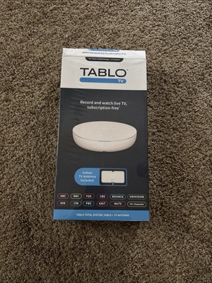 Tablo TV 2-Tuner 128GB DVR with Antenna! Watch and Record Live TV New ...