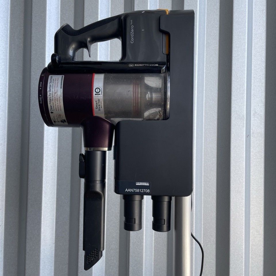 LG CordZero Kompressor ThinQ Cordless Stick Vacuum - A925KVMS Tested ...