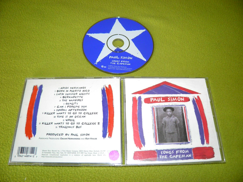 Paul Simon - Songs From The Capeman - 1997 USA Made "Warner Bros." CD ...