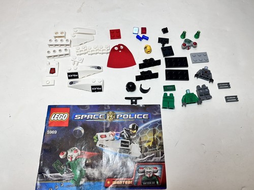 LEGO Space Police Squidman Escape 5969 100% Complete W/Minifigures ...