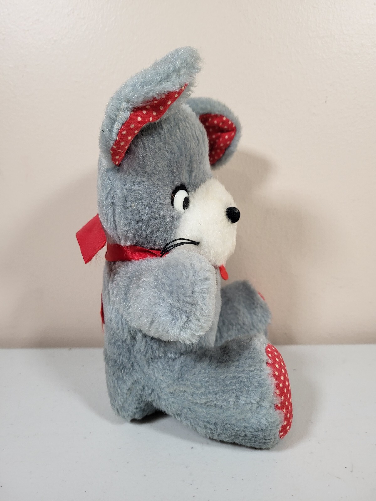 Vintage Knickerbocker Animals of Distinction Gray Teddy Bear Stuffed ...
