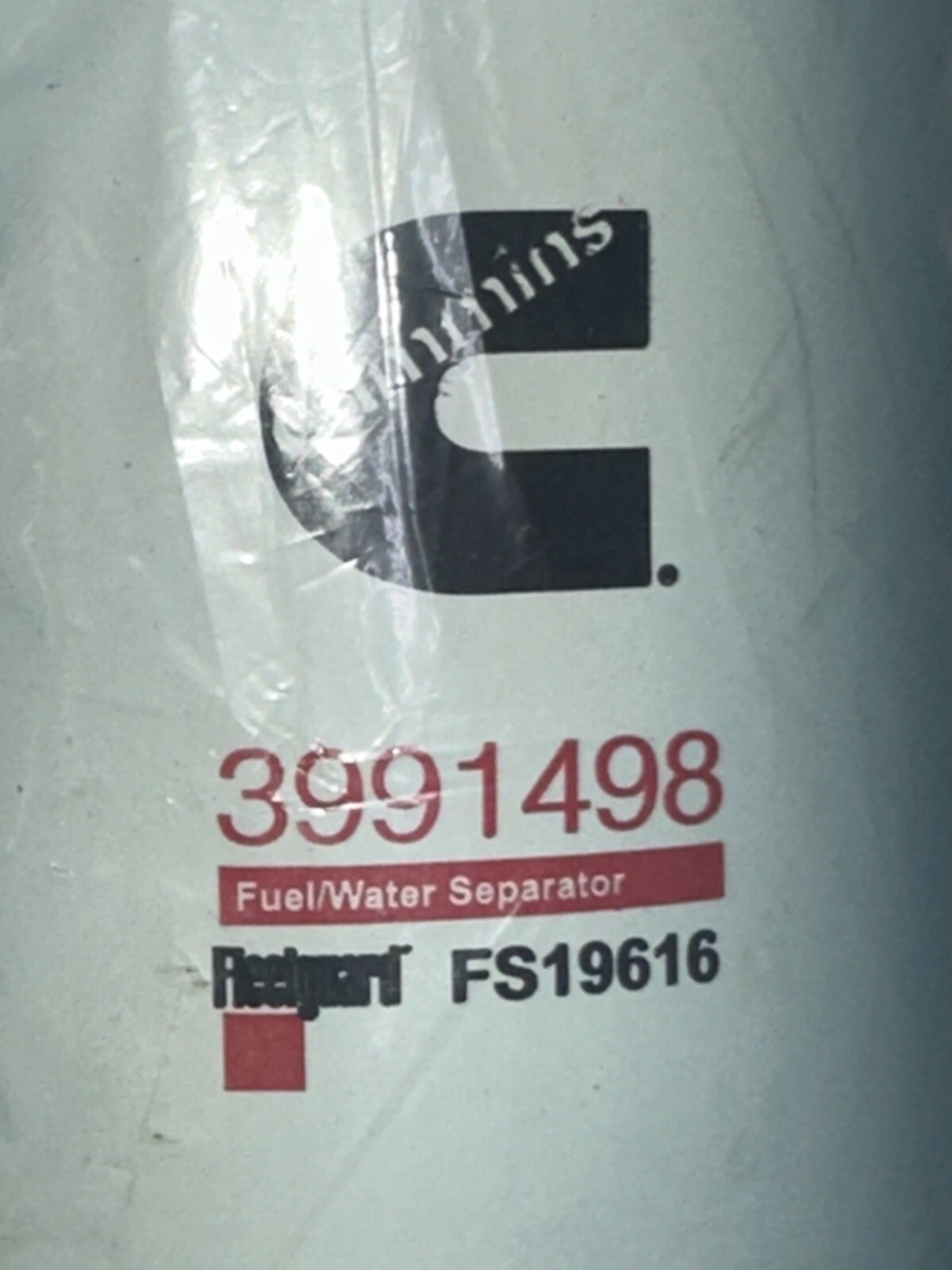 FLEETGUARD FS19616 - Fuel filter cross reference