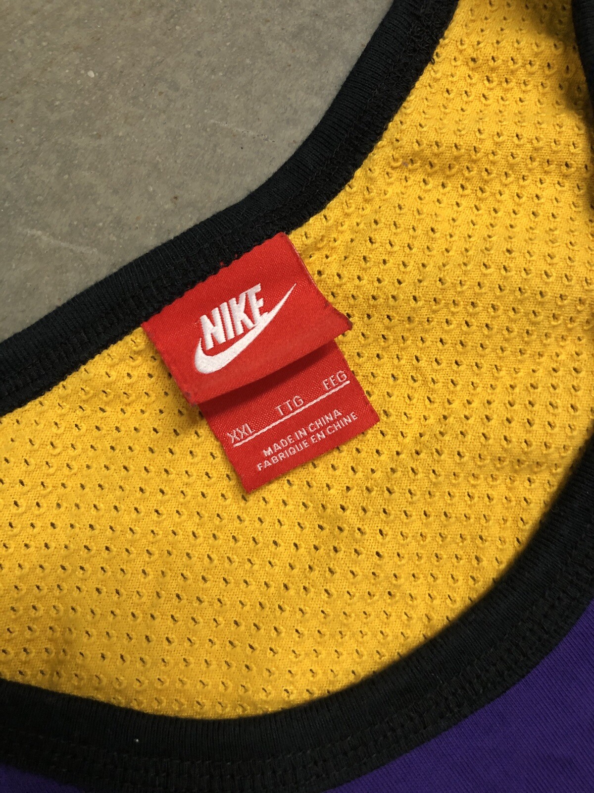 Nike Kobe Bryant Sheath Mamba Logo Split Tone Lakers … - Gem