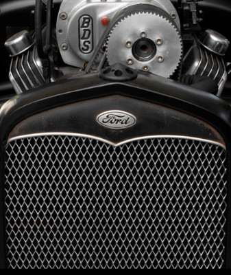 1930-1931 Ford Model A Grille Shell Insert (Aluminum Diamond Mesh) | eBay