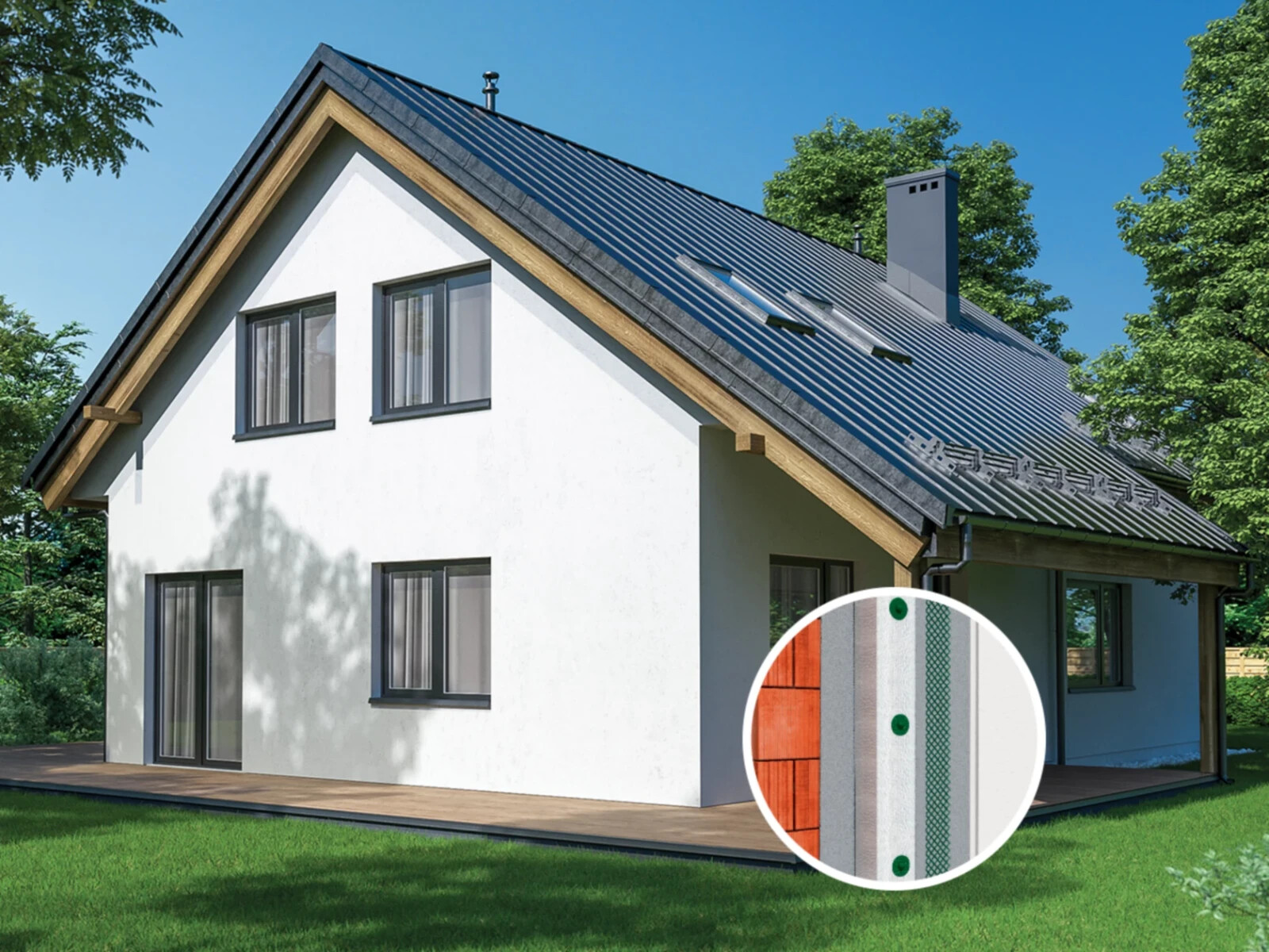 Ceresit 90mm Grey Polystyrene Graphite EPS board for EWI (6 pcs per ...