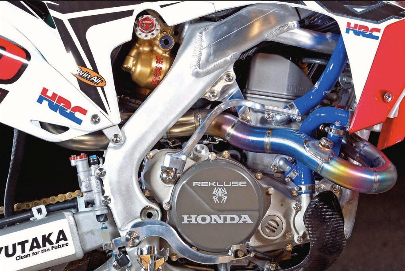 Honda CR CRF 125 250 450 02-22 HRC Rear Brake Master Cyl. Clevis 46504 ...