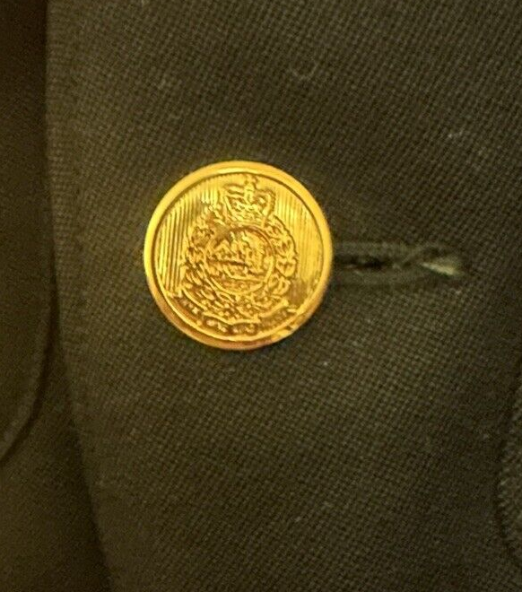 HKRP Hong Kong Royal Police Uniform Jacket with Gold Buttons Authentic ...