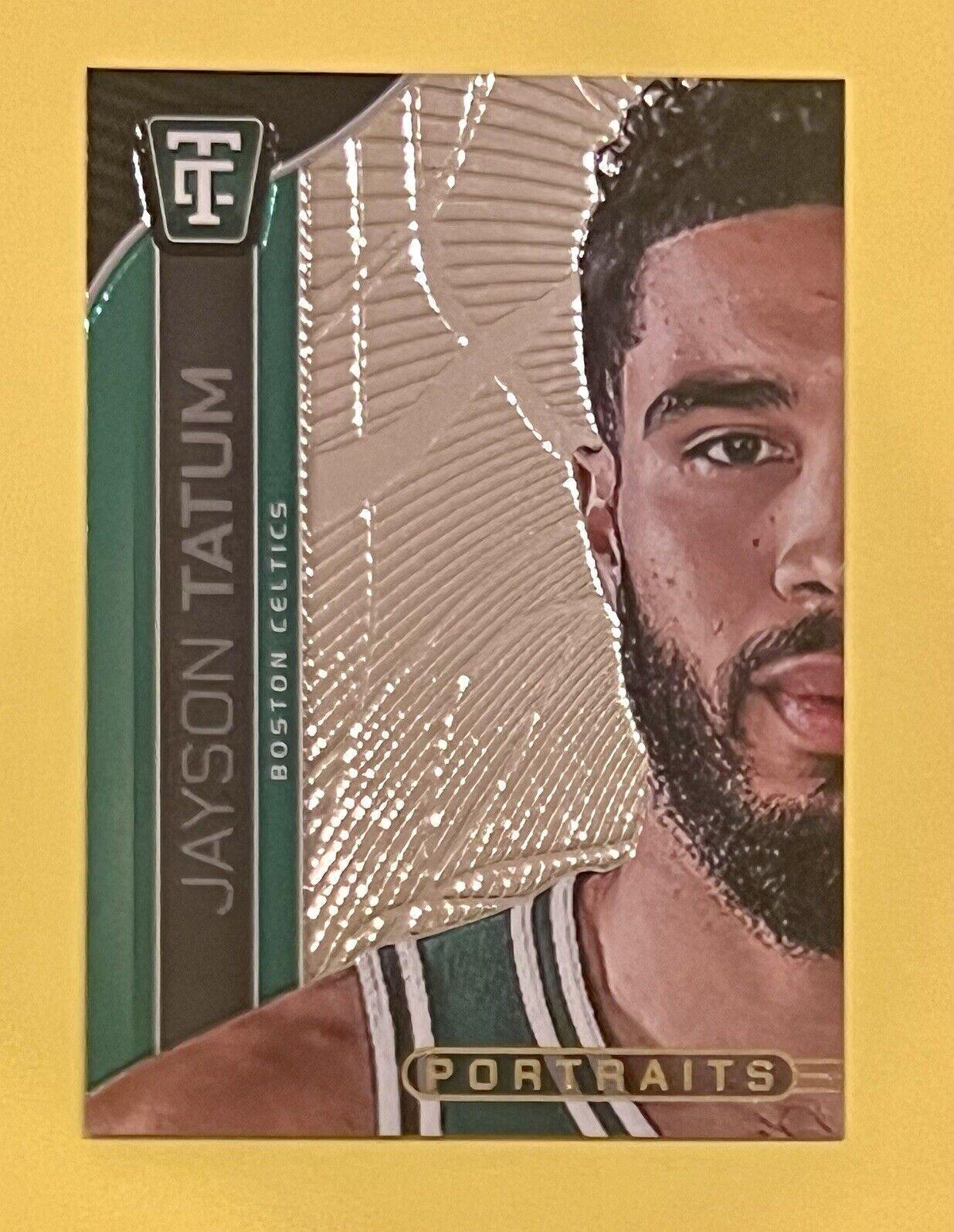 2024-25 Panini Totally Certified - Portraits Jayson Tatum #14 Mirror ...