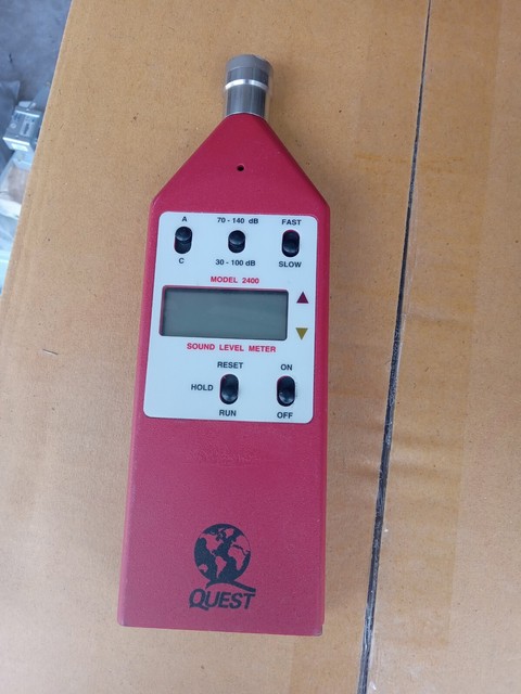 Quest 3m Model 2400 Digital Sound Level Meter for sale online | eBay