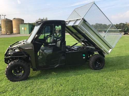 POLARIS RANGER DIESEL GATOR MULE KUBOTA UTV UTILITY VEHICLE SNOW PLOW ...