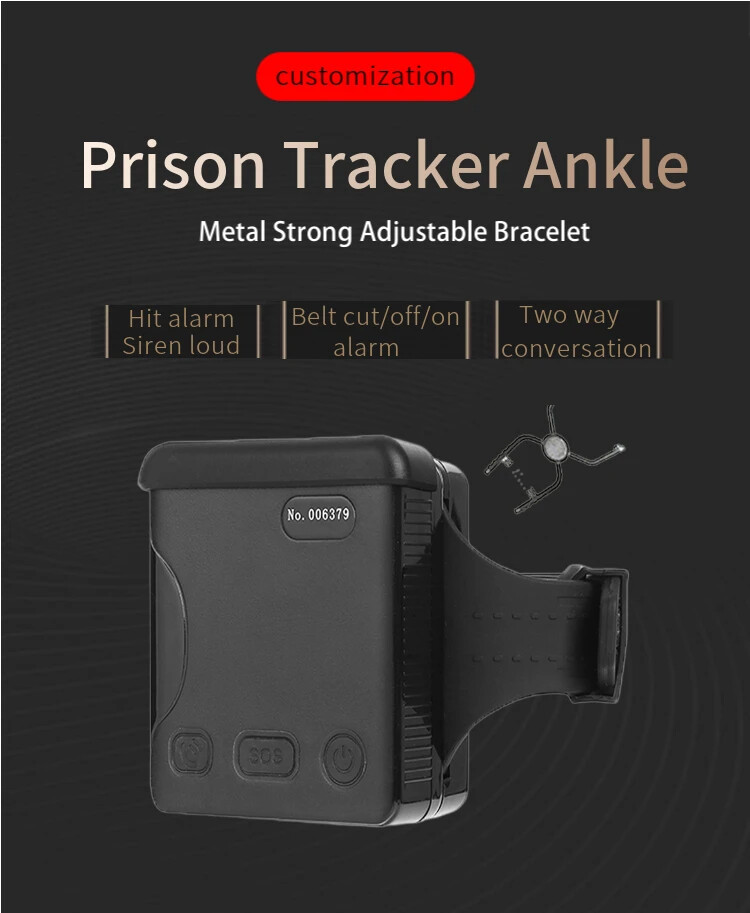 MT200X 4G Ankle GPS Tracker for Parolee/Prisoner Support Twoway Voice ...