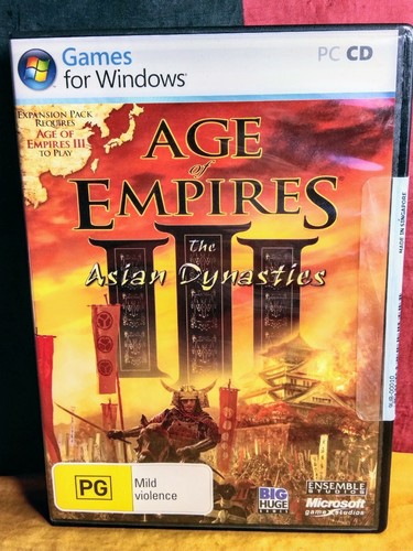 Age of Empires III: The Asian Dynasties Expansion (PC Windows XP, CD ...