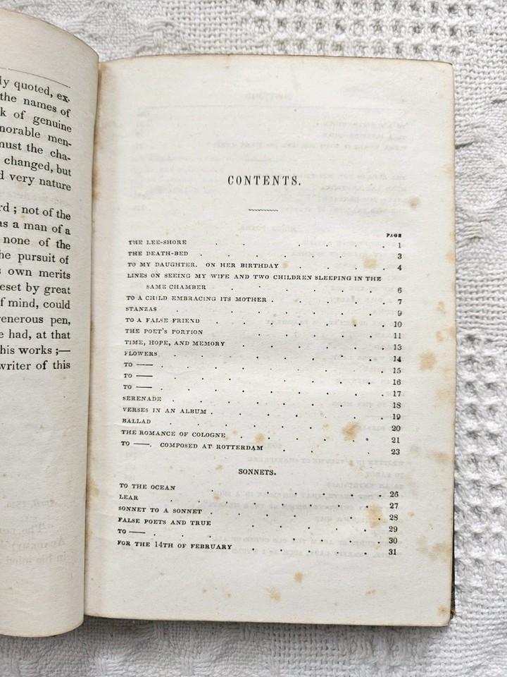 1852. Very Rare 1st Ed? | Poems By Thomas Hood | Putnum Gilded Antique ...