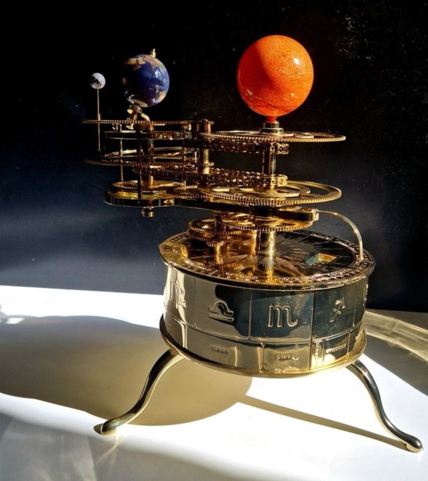 Earth Moon & Sun Orbiter or Build a Model Solar System Orrery Spares ...