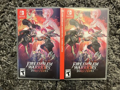 Fire Emblem Warriors Three Hopes FOR DISPLAY ONLY GameStop Case NFR ...