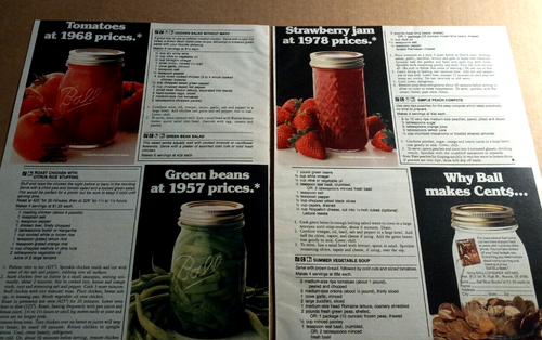1983 print ad - BALL mason home canning jars Muncie Indiana vintage ...