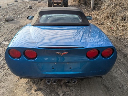 2005-2013 C6 Corvette Rear End Assembly Convertible Quarters Bumper Lid ...