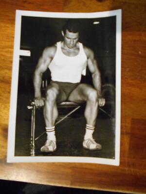 BODYBUILDER bodybuilding muscle ORIGINAL photo by Gene Mozee | eBay