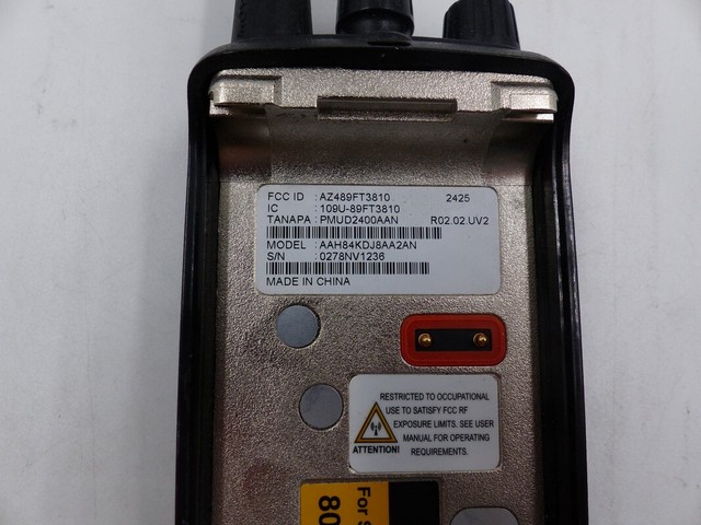2 BearCom Motorola Bc130 VHF 5 Watt 16 Channel Two Way Radios for sale ...
