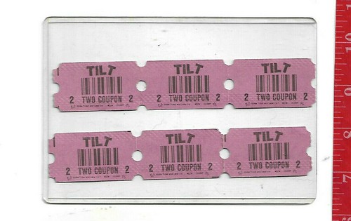 Vintage Lot tickets Tilt prize redemption tickets | eBay