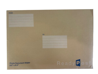 36 Photo Document Mailers 6.5 X 9.5 inches Rigid ReadyPost Kraft Self ...
