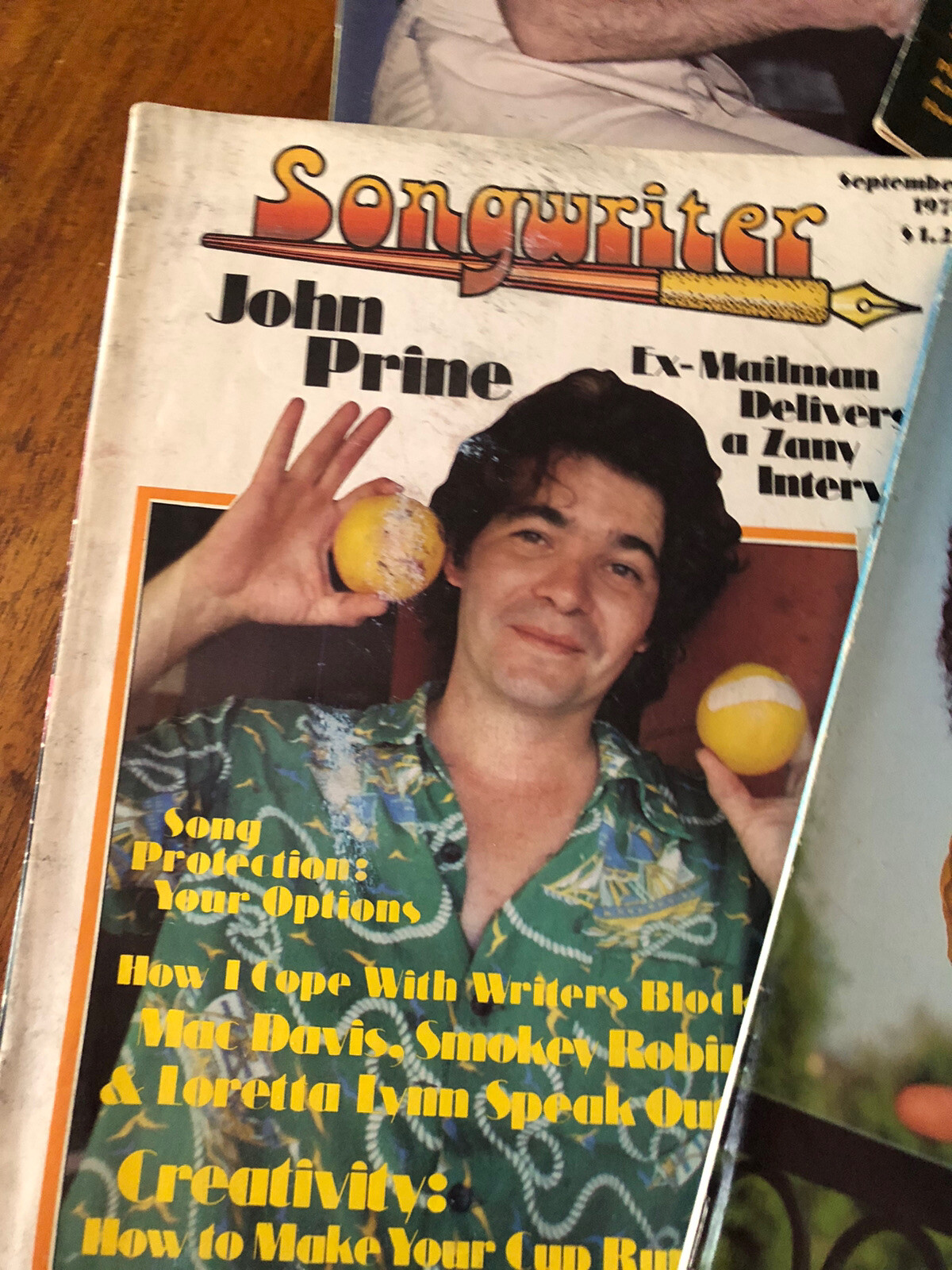 1978 SONGWRITER music magazines LEO SAYER PETER MCCANN HARRY CHAPIN LOT ...