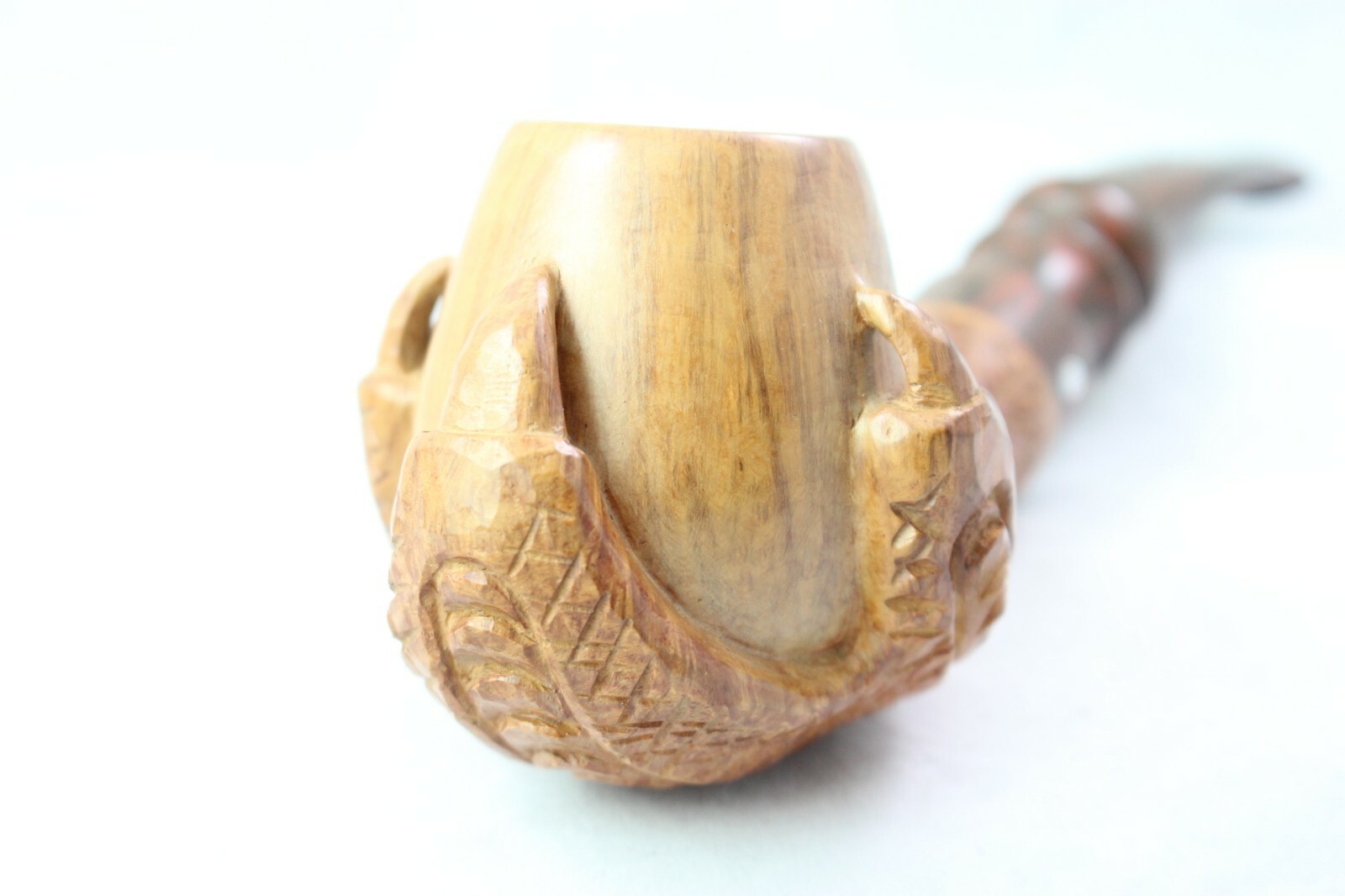 Pfeife, Pipe Pipa JOSEF PRAMMER, FREEHAND, Unikat, Austria, 9 mm Filter ...