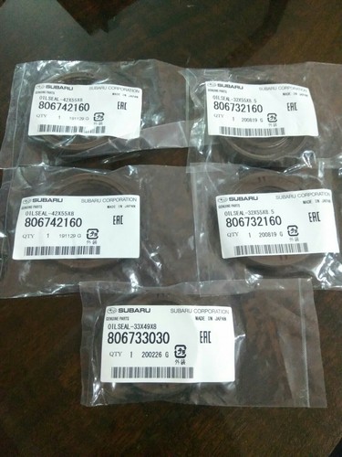 Subaru OEM 02 13 Impreza Camshaft Oil Seal 806732160 for sale online | eBay
