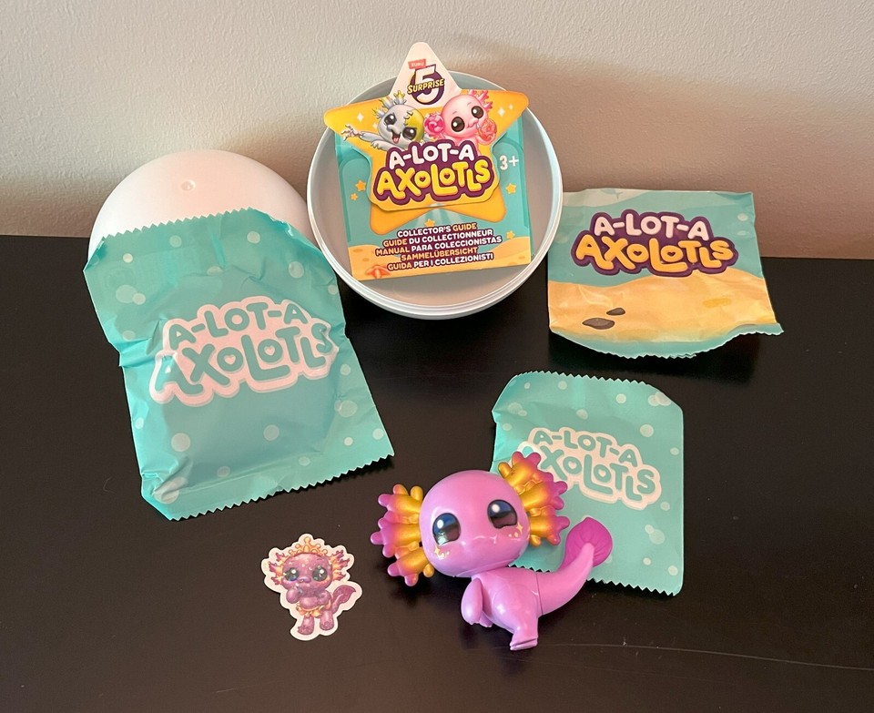 Zuru 5 Surprise A-Lot-A Axolotls Complete Your Set *You Pick* Astro ...