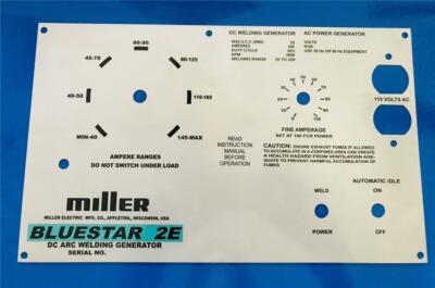 Tig Welding - Miller Control