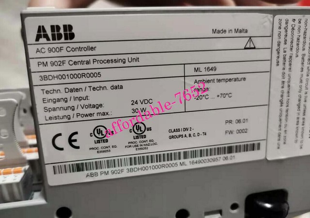 PM902F 3BDH001000R0001 ABB AC900F module DHL *z for sale online | eBay