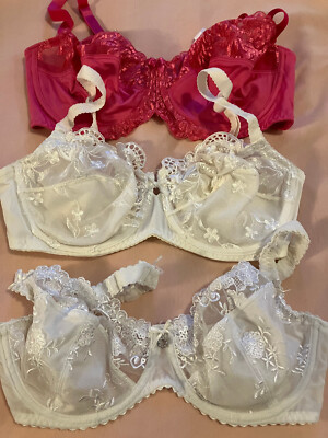 2er Set Bügel-BH mit Spitze, Gr. 80D, ohne den roten BH | eBay.de