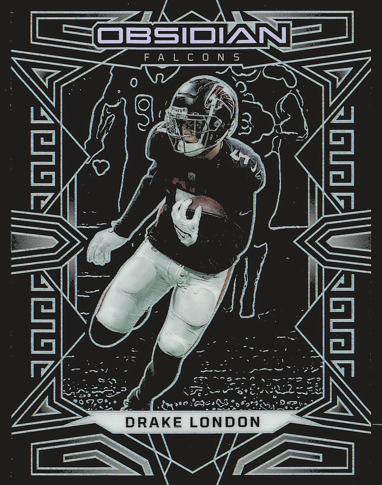 2023 Panini Obsidian - Drake London #4 for sale online | eBay
