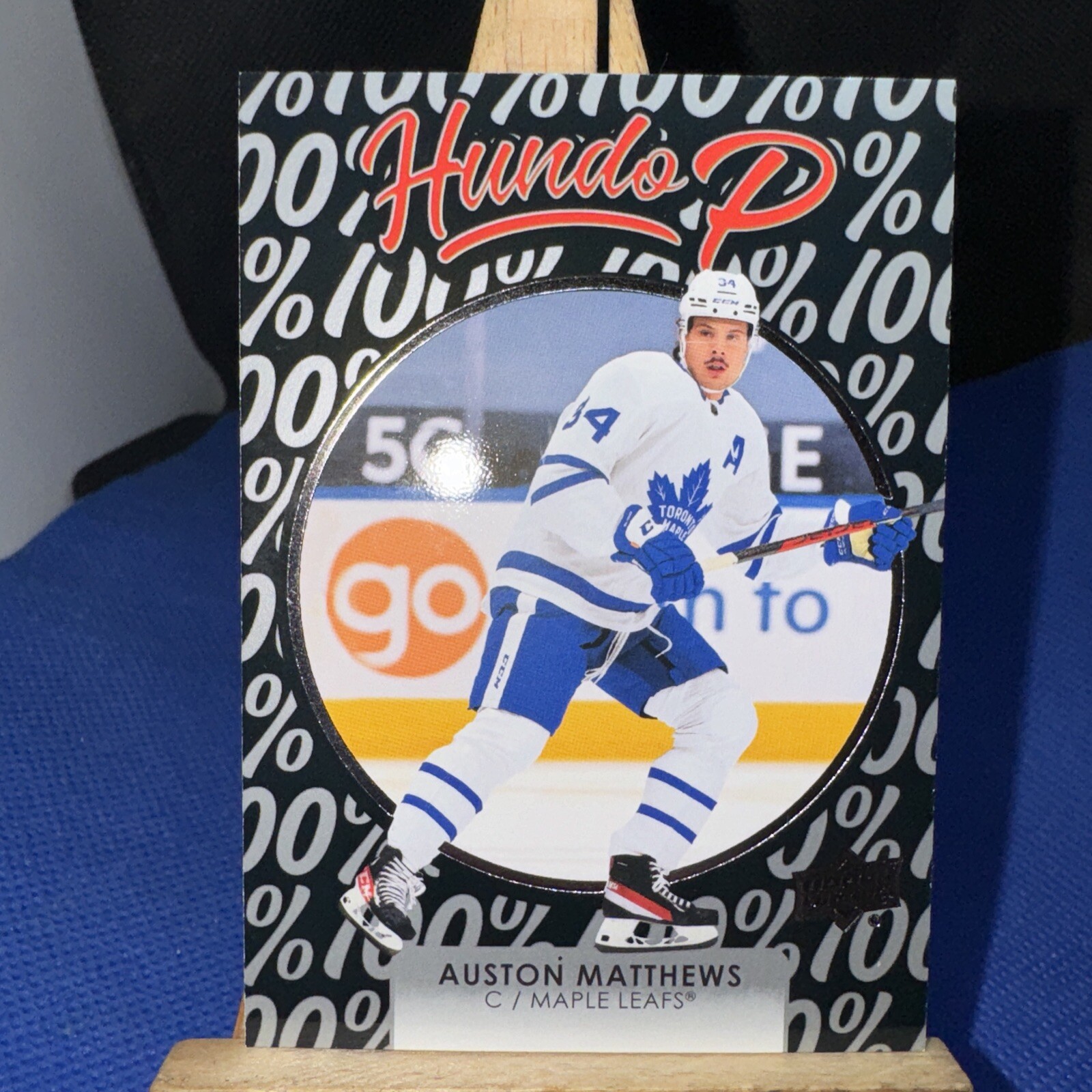 2021-22 Upper Deck Series 1 - Hundo P Auston Matthews #HP-18 Gold for ...