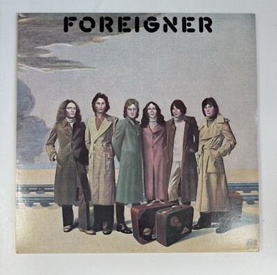 FOREIGNER Self Titled Album Vinyl Record 1977 With Cold As Ice | eBay