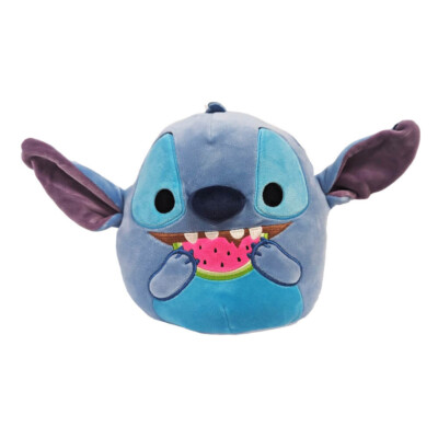 SQUISHMALLOWS 8" Disney Plush - Stitch Eating Watermelon | eBay