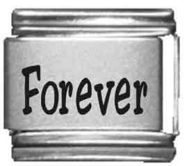 Clearly Charming Forever Laser Italian Charm | eBay