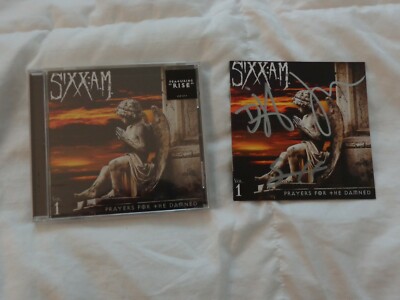 SIGNED NEW SIXX:A.M. "Prayers For The Damned" AUTOGRAPHED (CD, 2016) | eBay