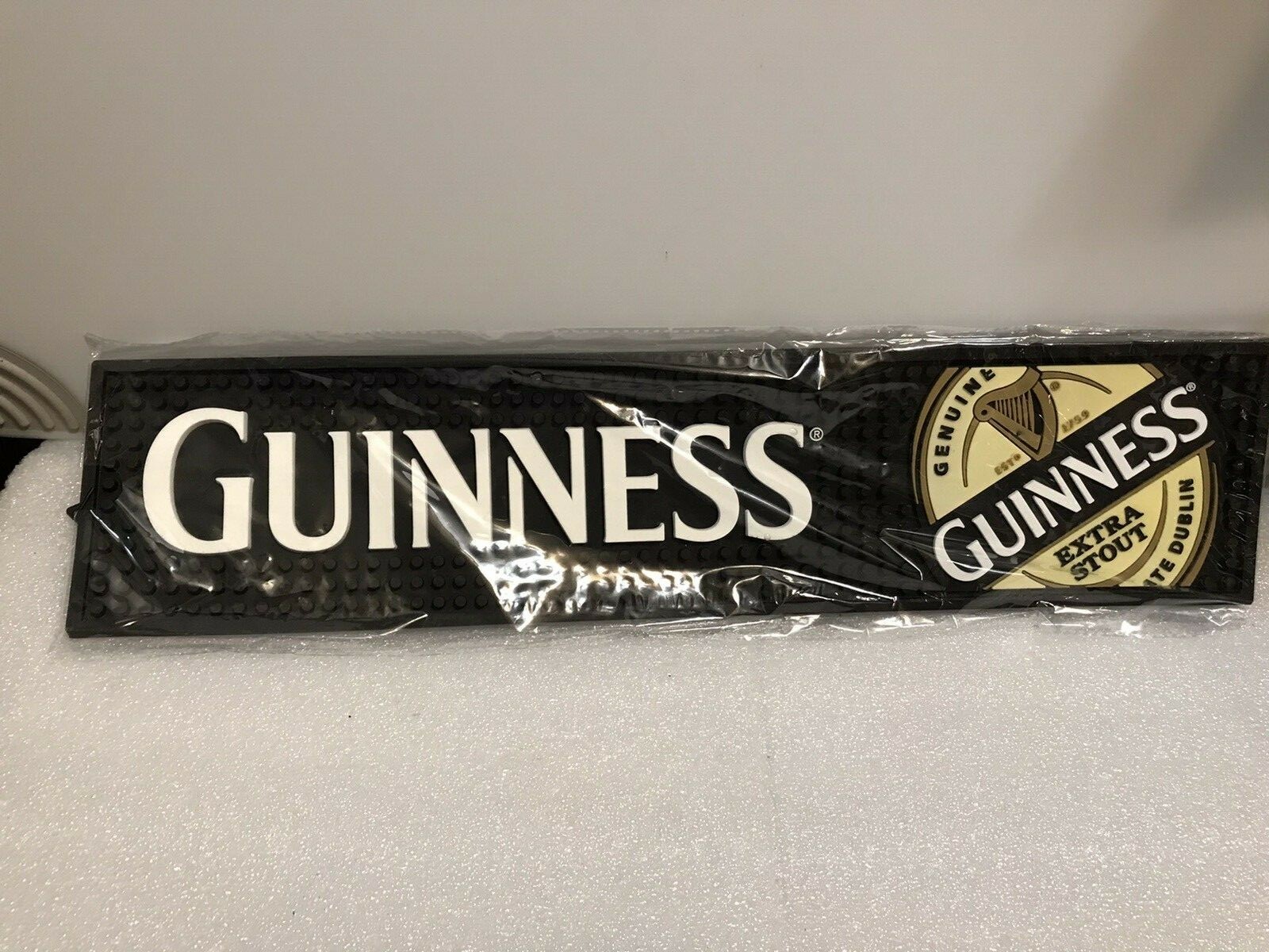 Guinness Bar Runner PVC High Quality Measures 19 X 5 Beer Drip Mat for ...