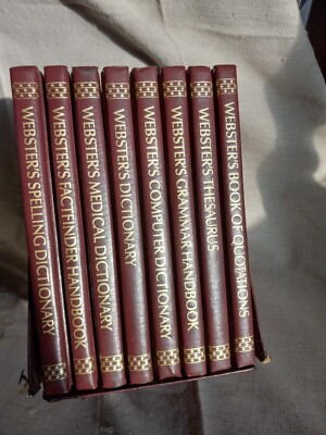 Webster Comprehensive Desk Reference Library | eBay