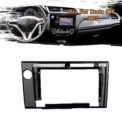 Fascia Stereo Radio Bezel Panel Frame Trim 2 Din For Fit For Honda BRV ...