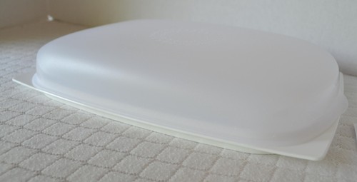 TUPPERWARE CheeSmart® LOW RECTANGULAR Cheese Keeper - Serve or Store ...