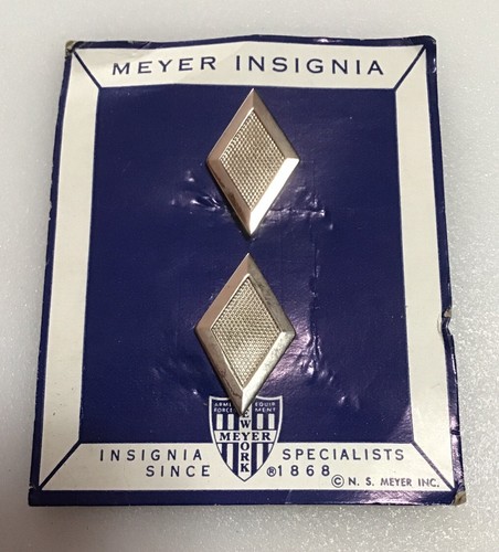 Silver Colored Diamond Shaped Military School Pips Insignia NS Meyer | eBay