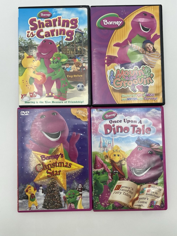 Barney & Friends DVDs Kids Educational PBS Song Dancing Coloring Music ...