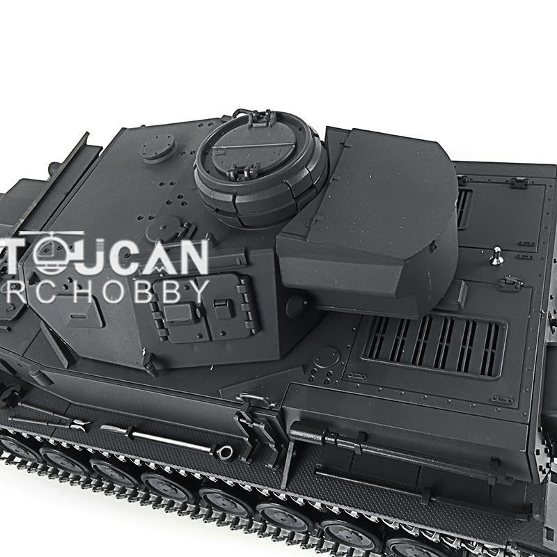 Henglong RTR FPV RC Tank 1/16 7.0 Metal Panzer IV F2 3859 BB IR 360 ...