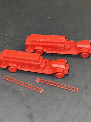 2 Model Power HO Scale Fire Department Kit #409 - Fire Engine As Shown ...