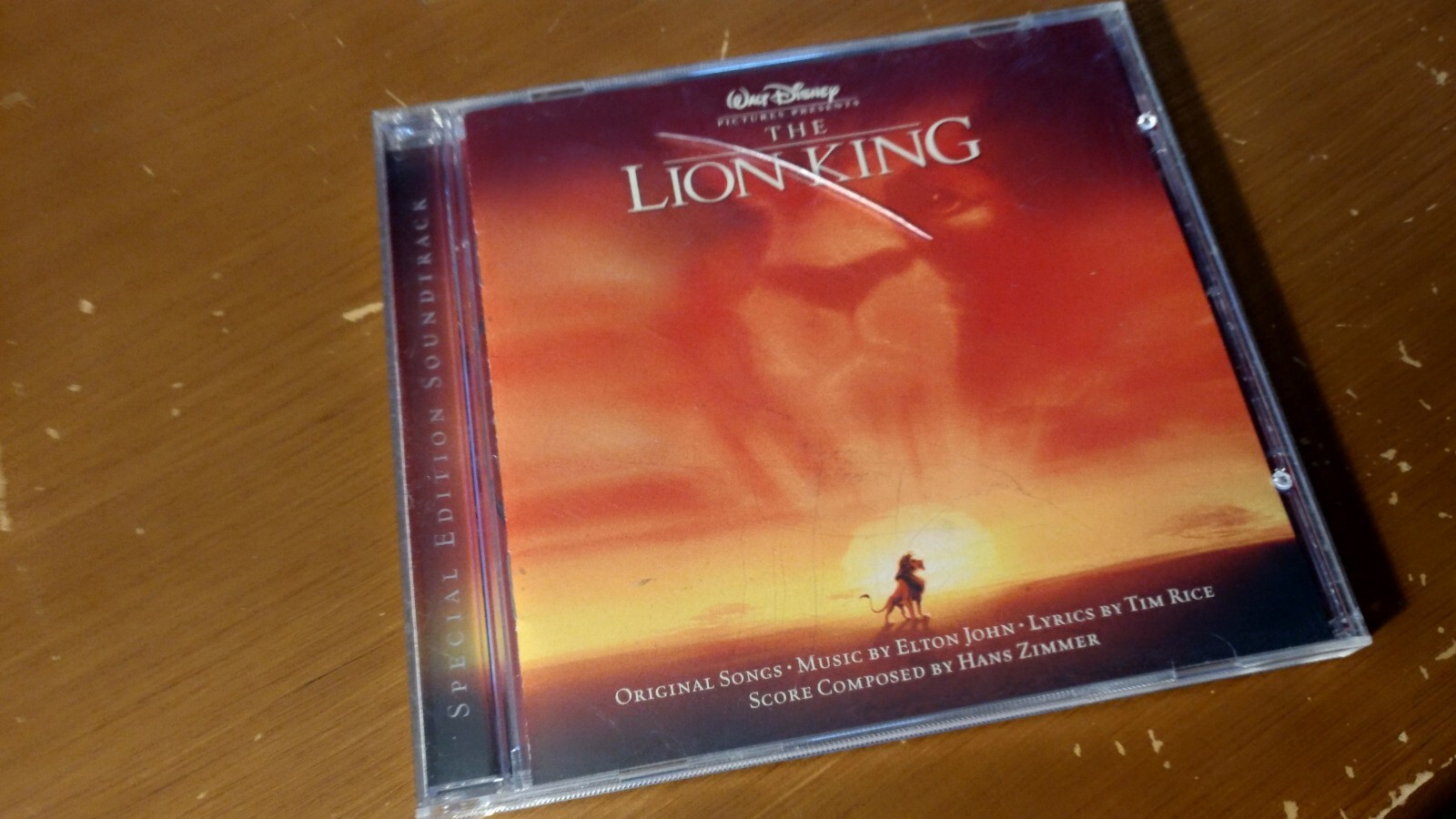 DISNEY THE LION KING SPECIAL EDITION MOTION PICTURE SOUNDTRACK VAR ...